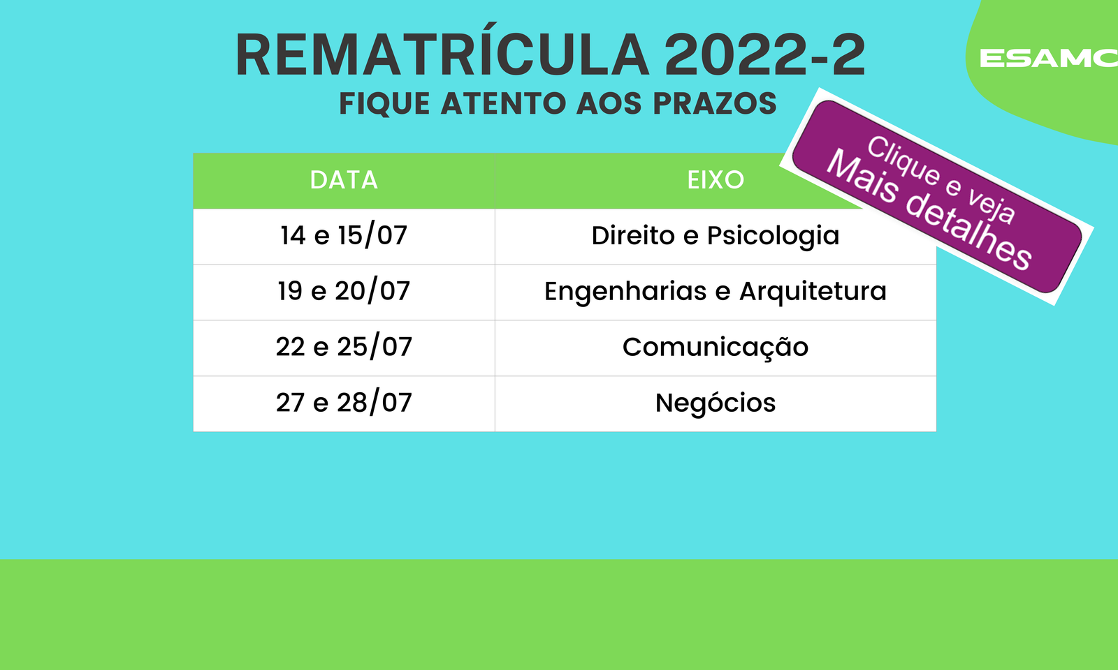 Esamc Uberlândia – A MENOR DISTÂNCIA ENTRE VOCÊ E O MERCADO DE TRABALHO