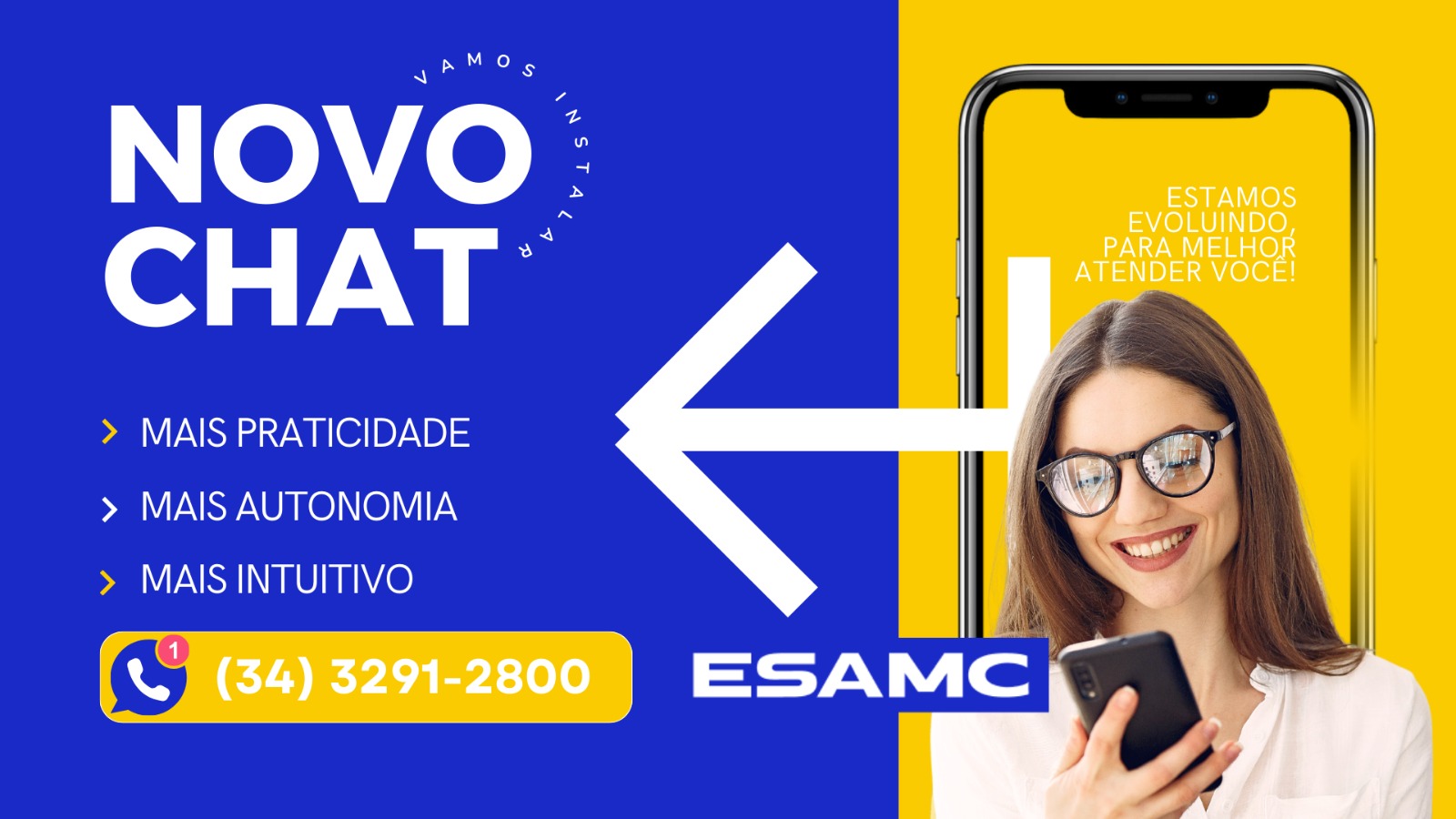 Esamc Uberlândia – A MENOR DISTÂNCIA ENTRE VOCÊ E O MERCADO DE TRABALHO